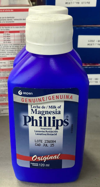 PHILLIPS MAGNESIA (ORIGINAL) 120ML – THE HOME EXPO