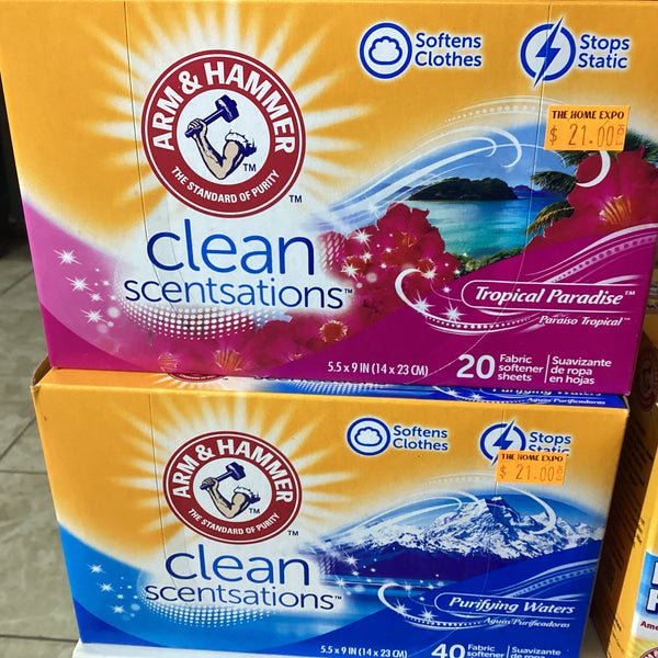 ARM & HAMMER FABRIC SHEETS 20pcs – THE HOME EXPO