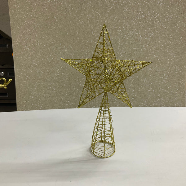CHRISTMAS GOLD STAR TREE TOPPER – THE HOME EXPO